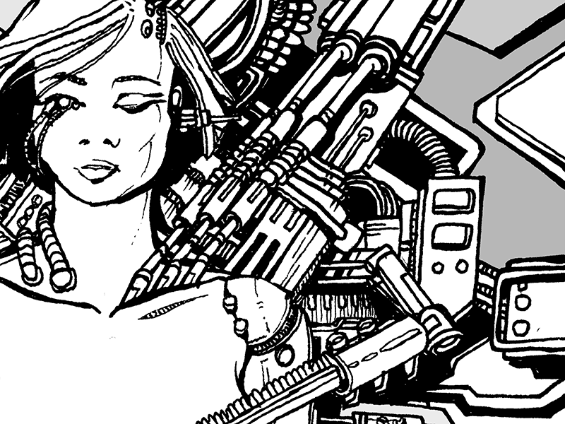 Cyborg by Christian Stanley on Dribbble