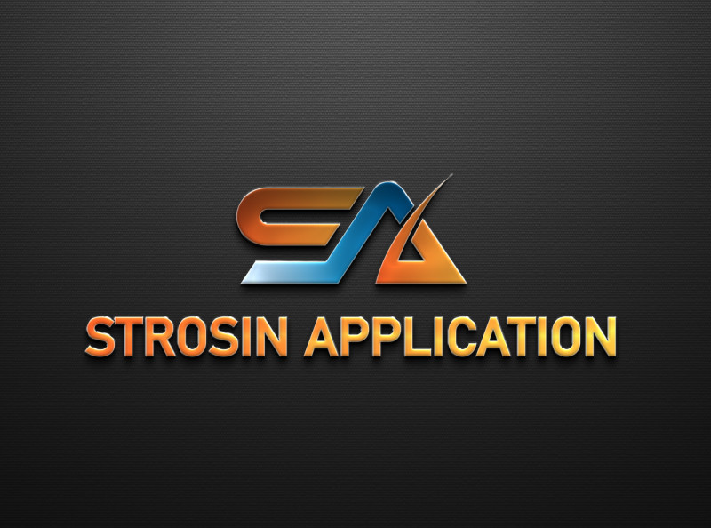 Strosin Application Logo Design by Tufan Jhelduyer on Dribbble