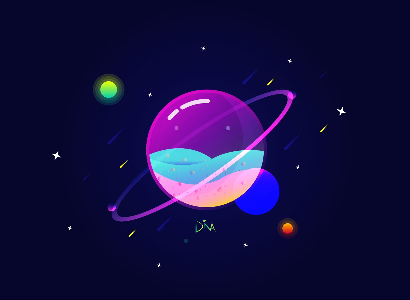 Planet Design by Dina Rafat on Dribbble