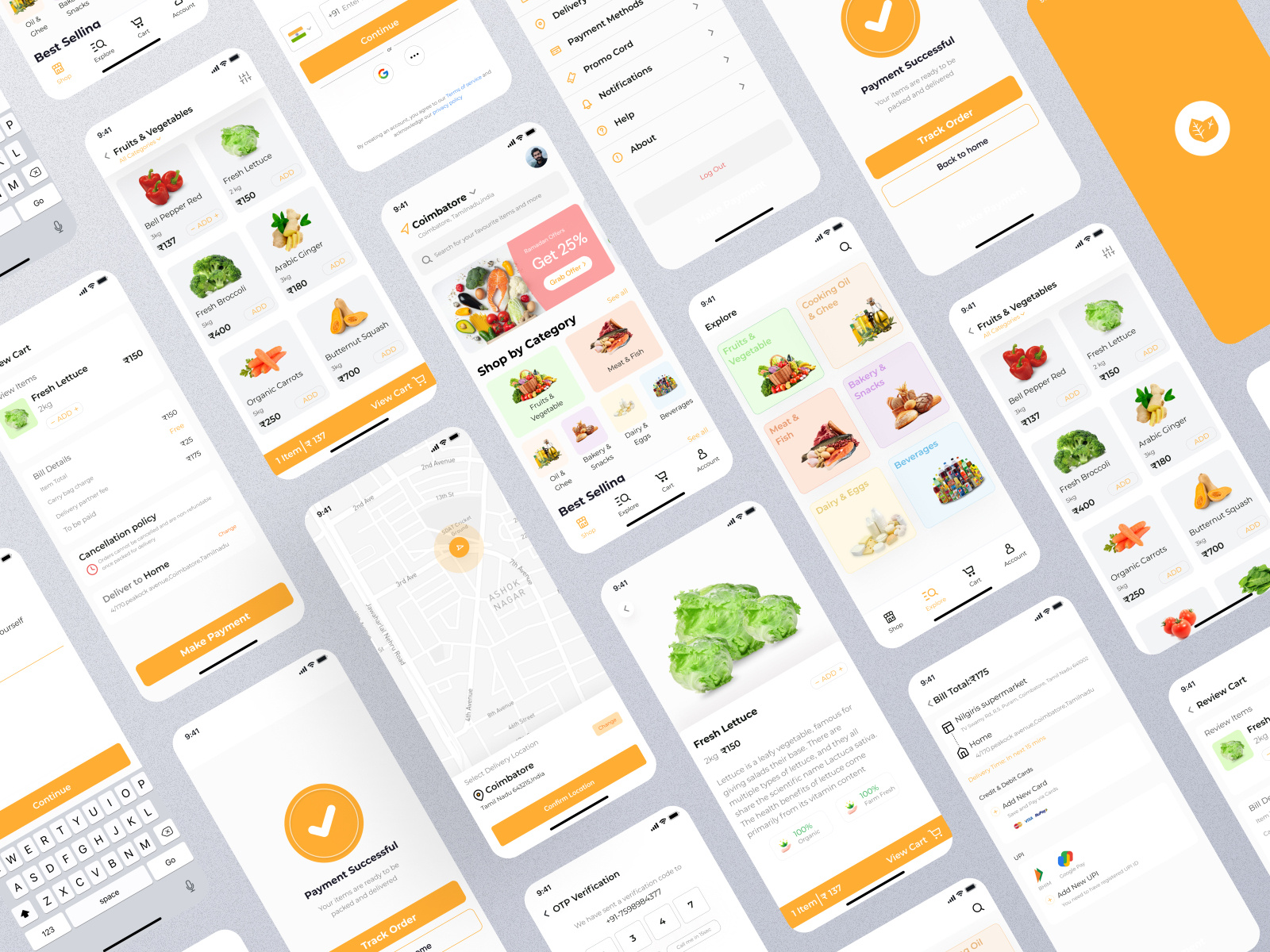 Online Super store UI Design by Karthik Basava on Dribbble