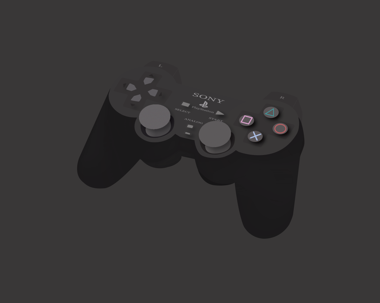 PS3 controller by Ahmed Hossam on Dribbble