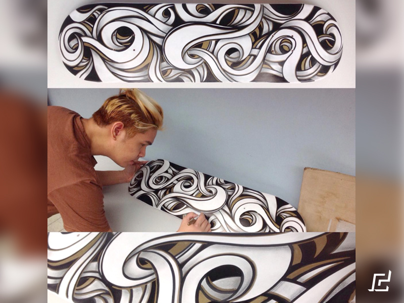 WAVE SKATEBOARD DESIGN by Ralph Cifra on Dribbble