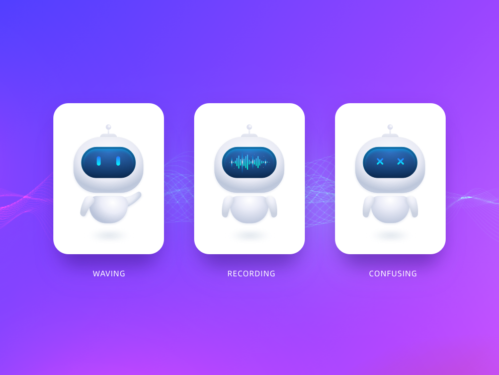 Robot Design by Grace.Shi on Dribbble