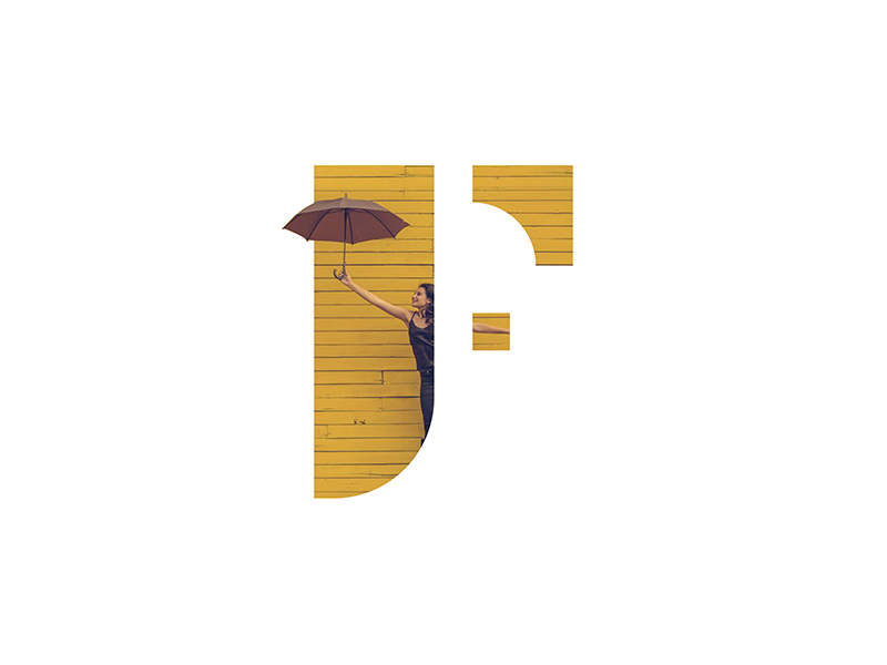 Focus Factory logo with textures by Juan Tran on Dribbble