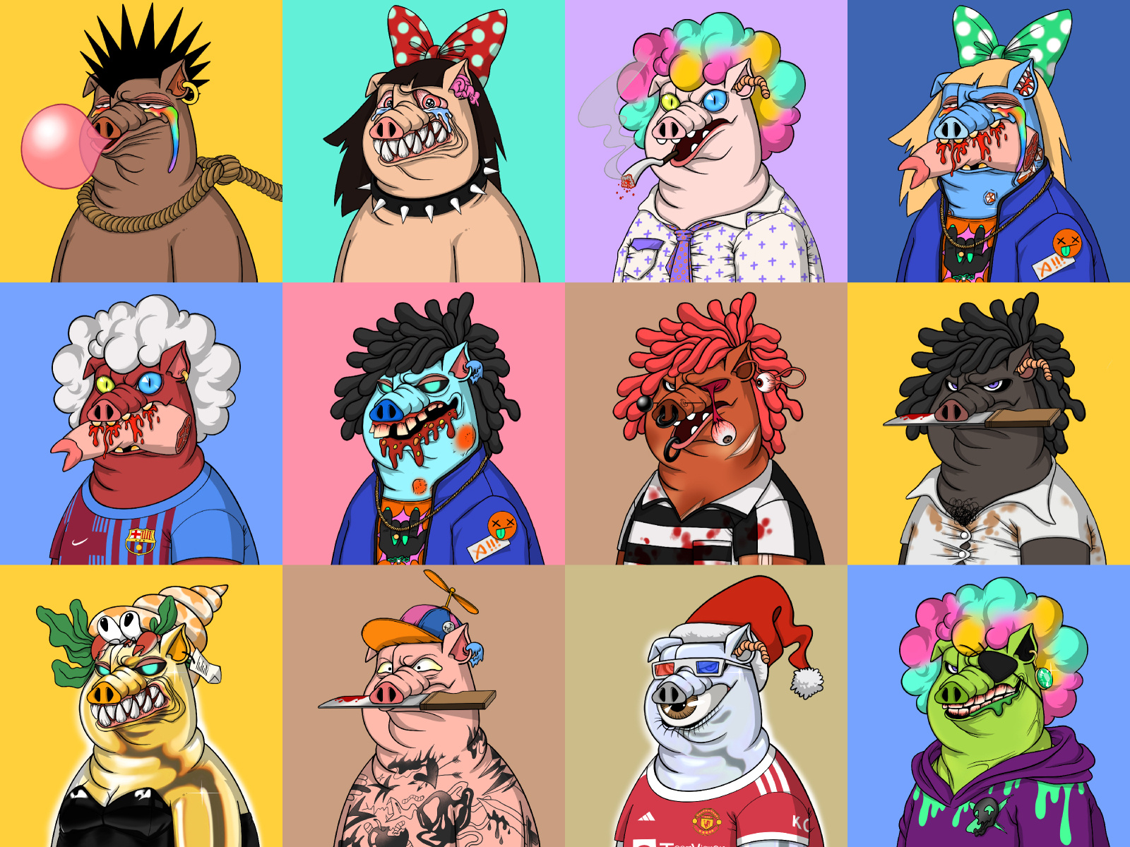 Son of a Pig NFT by Felic Art on Dribbble