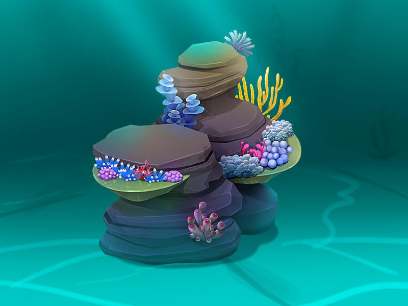 Underwater Props by noman on Dribbble