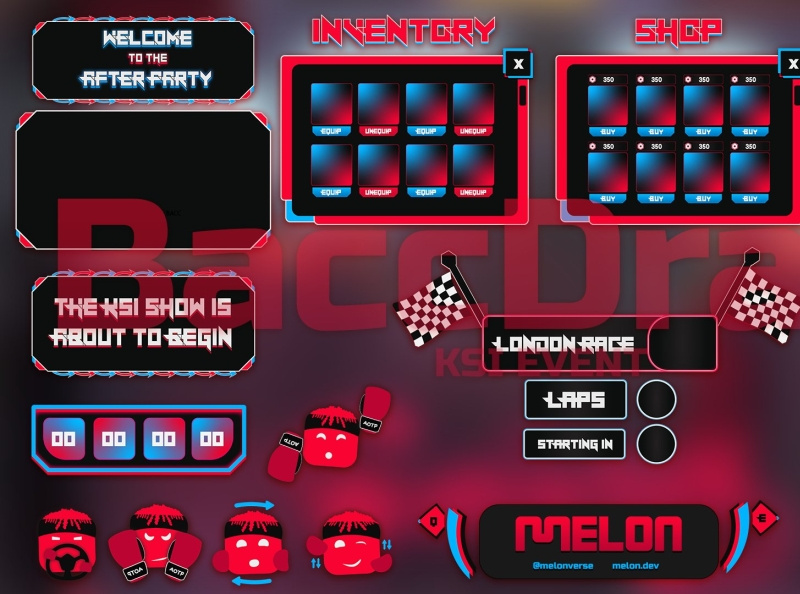 KSI Roblox Event - User Interface by Borna Vidović on Dribbble