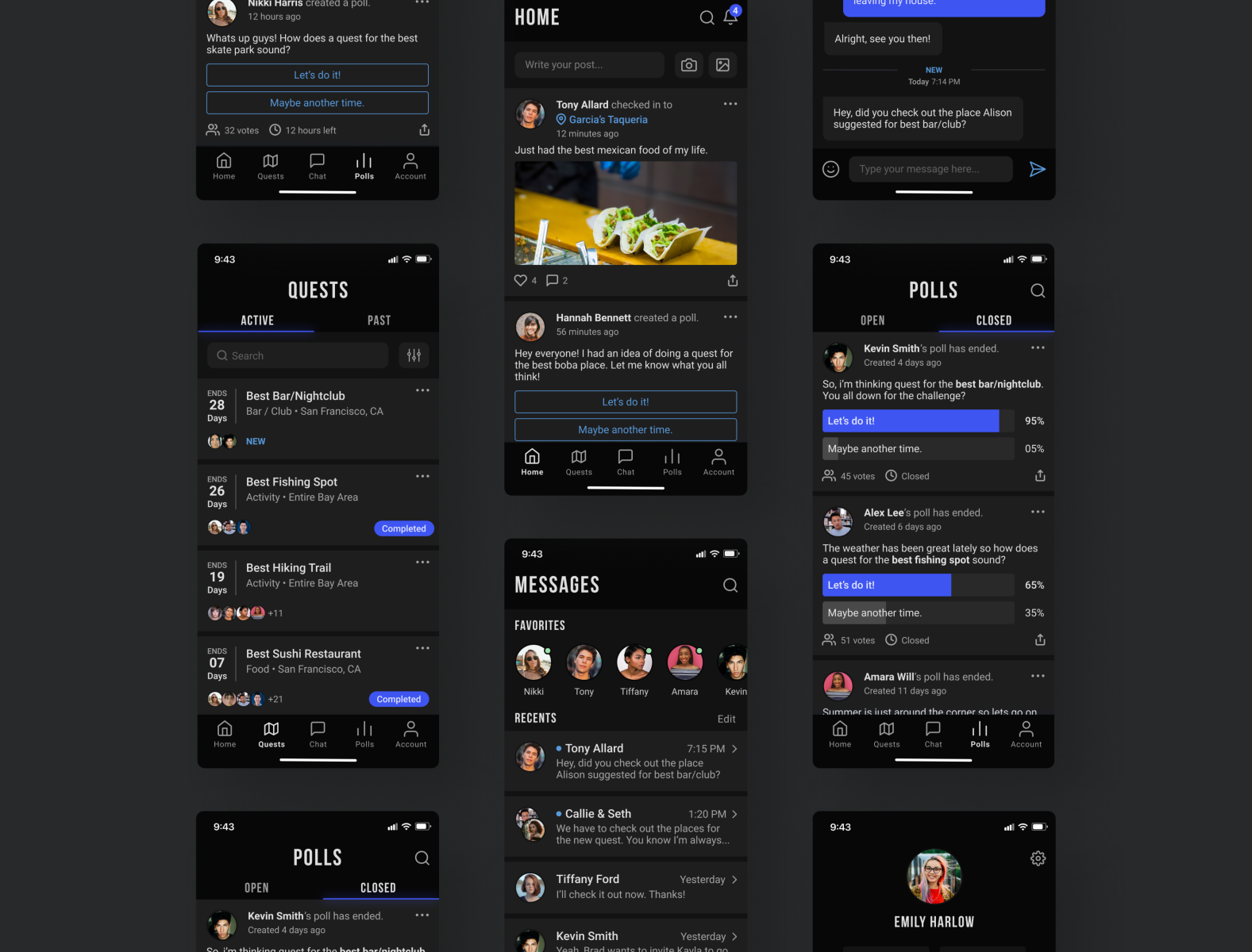 Mobile Social Gaming Platform - Quest for the Best by Morgan Gibson on ...