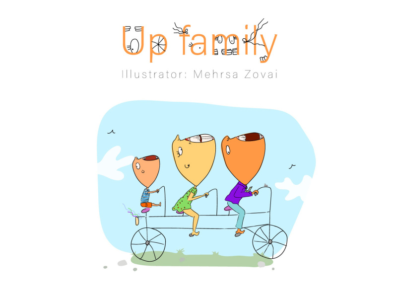 Up family by Mehrsa on Dribbble