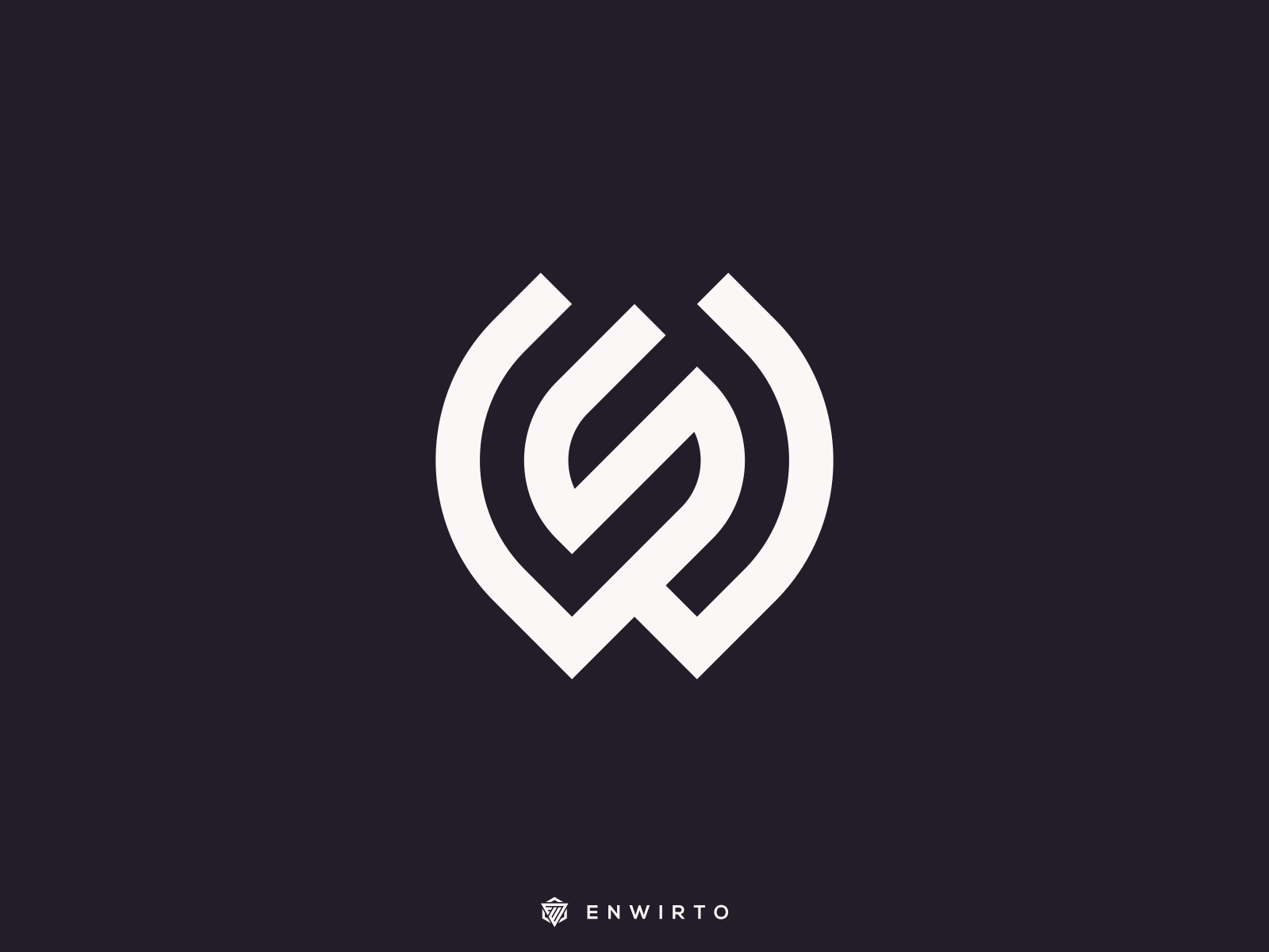 WS Monogram Logo by Enwirto on Dribbble