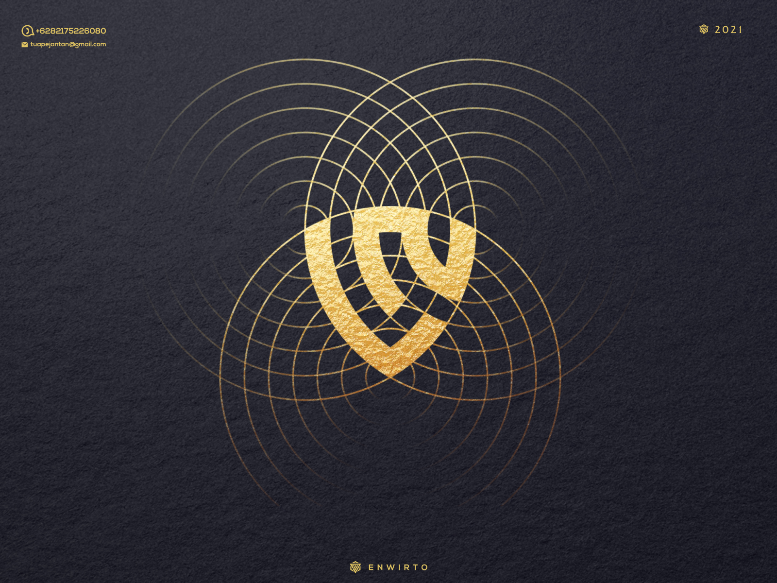 LN Monogram Logo by Enwirto on Dribbble