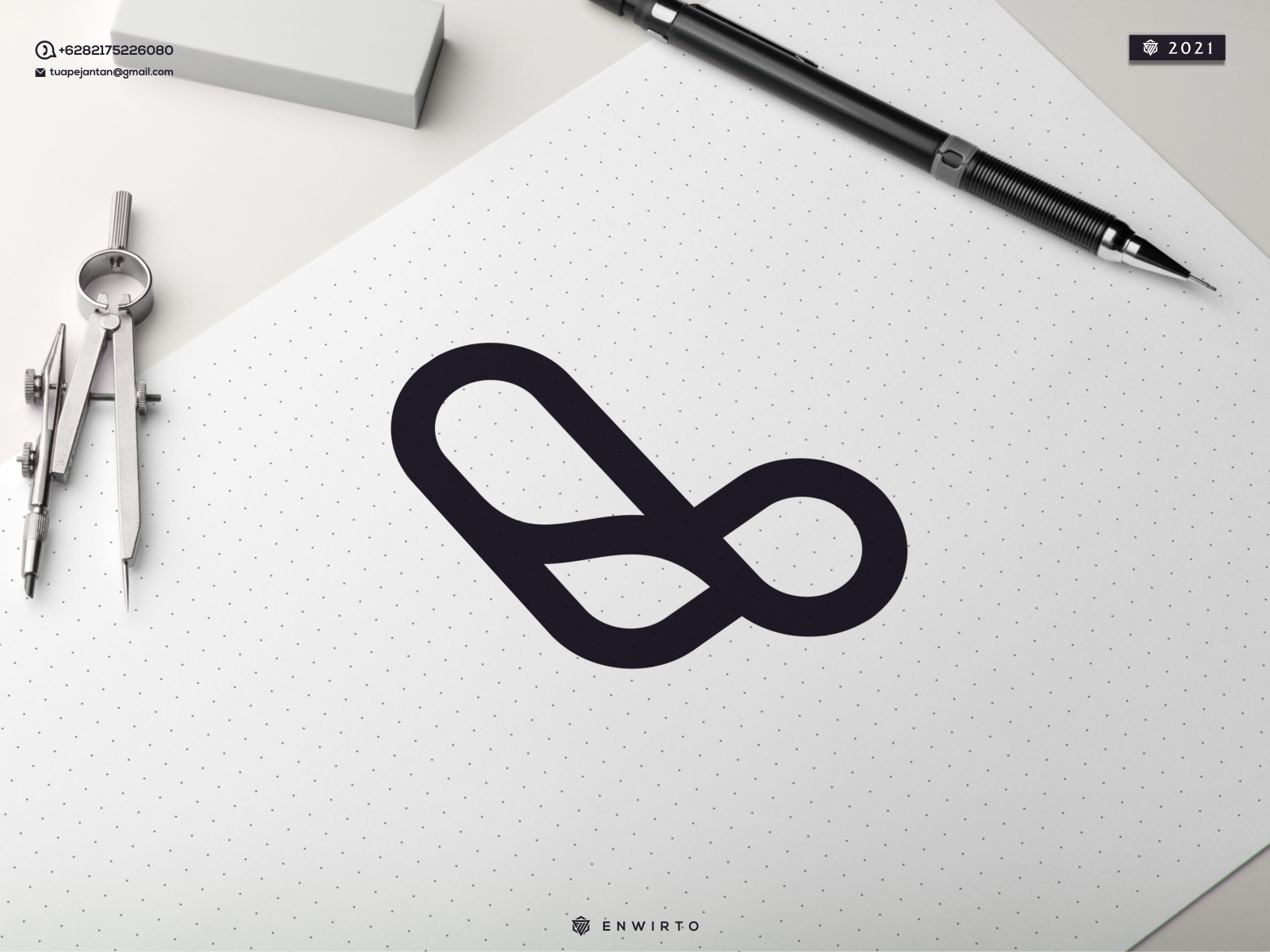 L Monogram Logo by Enwirto on Dribbble