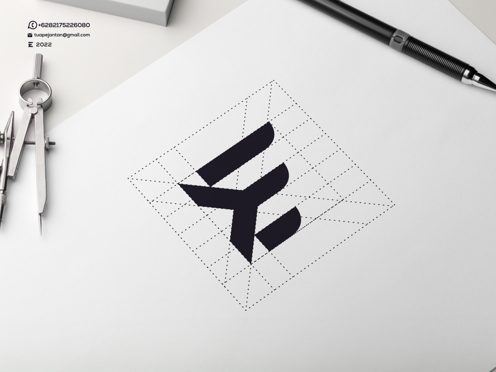 Monogram E Logo Design . by Enwirto on Dribbble