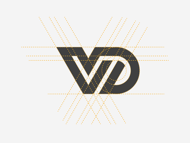 VD Monogram logo design by Enwirto on Dribbble
