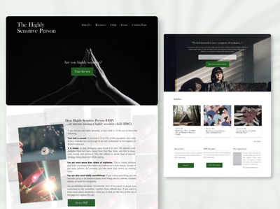 hsp web landing page (reimagined) by Rizky Amelinda on Dribbble