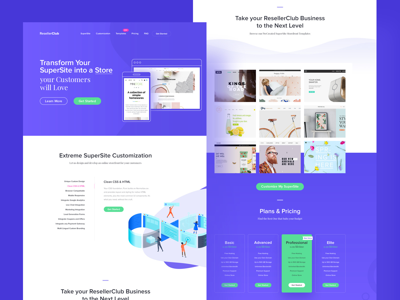 Homepage by Ashok Suthar on Dribbble