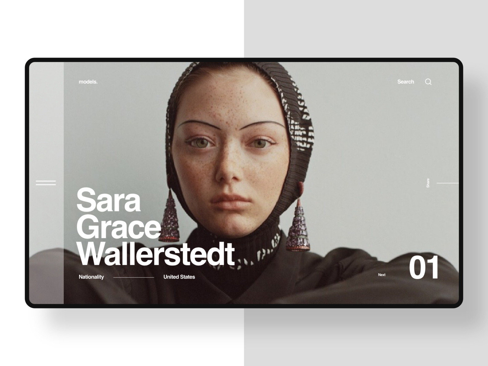 Models Platform by Taka Design on Dribbble