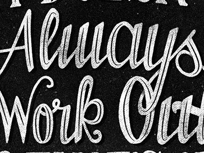It Doesn't Always Work Out & That's Ok by Nicholas Moegly on Dribbble