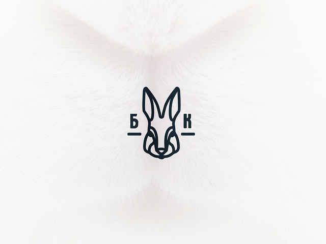 White rabbit by Logomachine branding agency on Dribbble