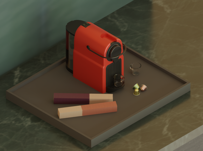 Capsule Coffee Machine by Lucas Becker on Dribbble