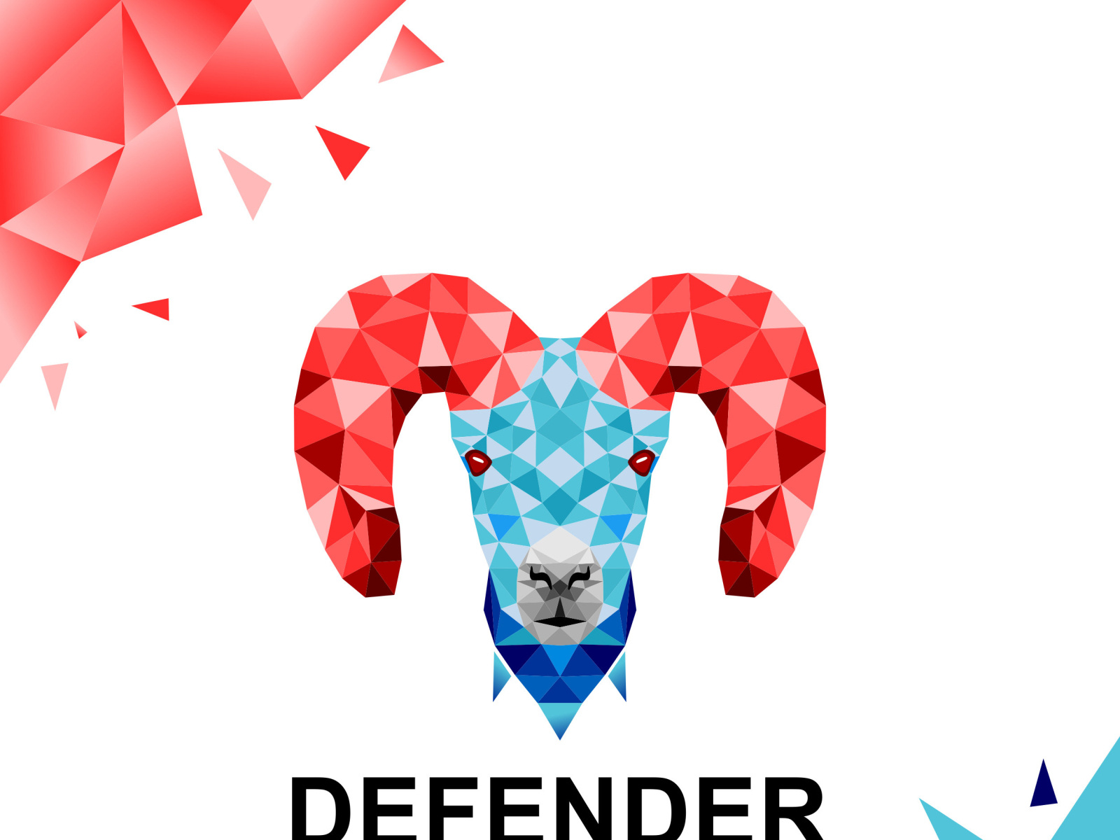 diamond goat by Fawaid Frank on Dribbble