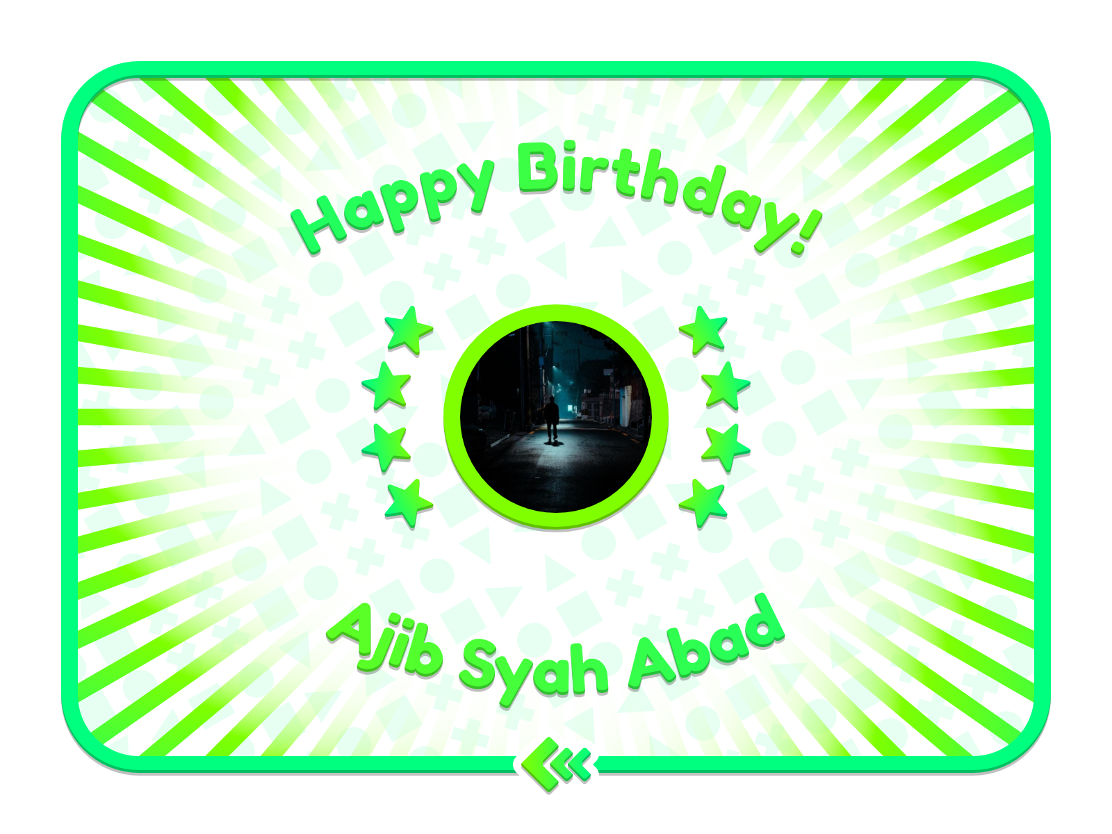Happy Birthday Ajib by AhmadMCer on Dribbble