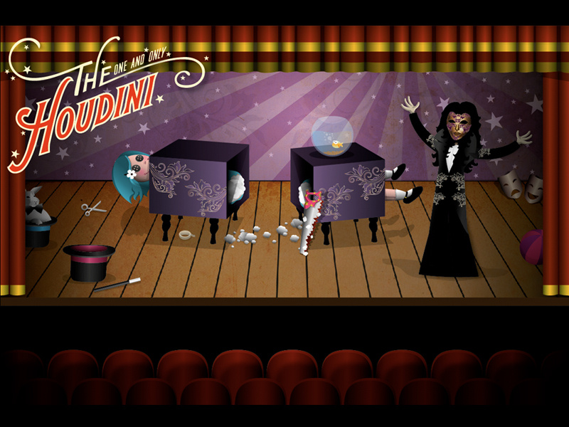 Houdini by Number N9NE Design on Dribbble