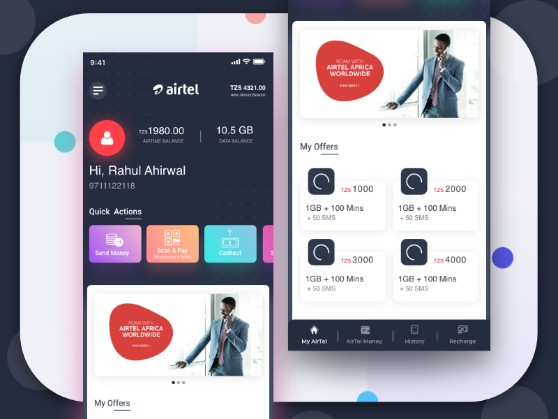App design by Cyriac Francis on Dribbble