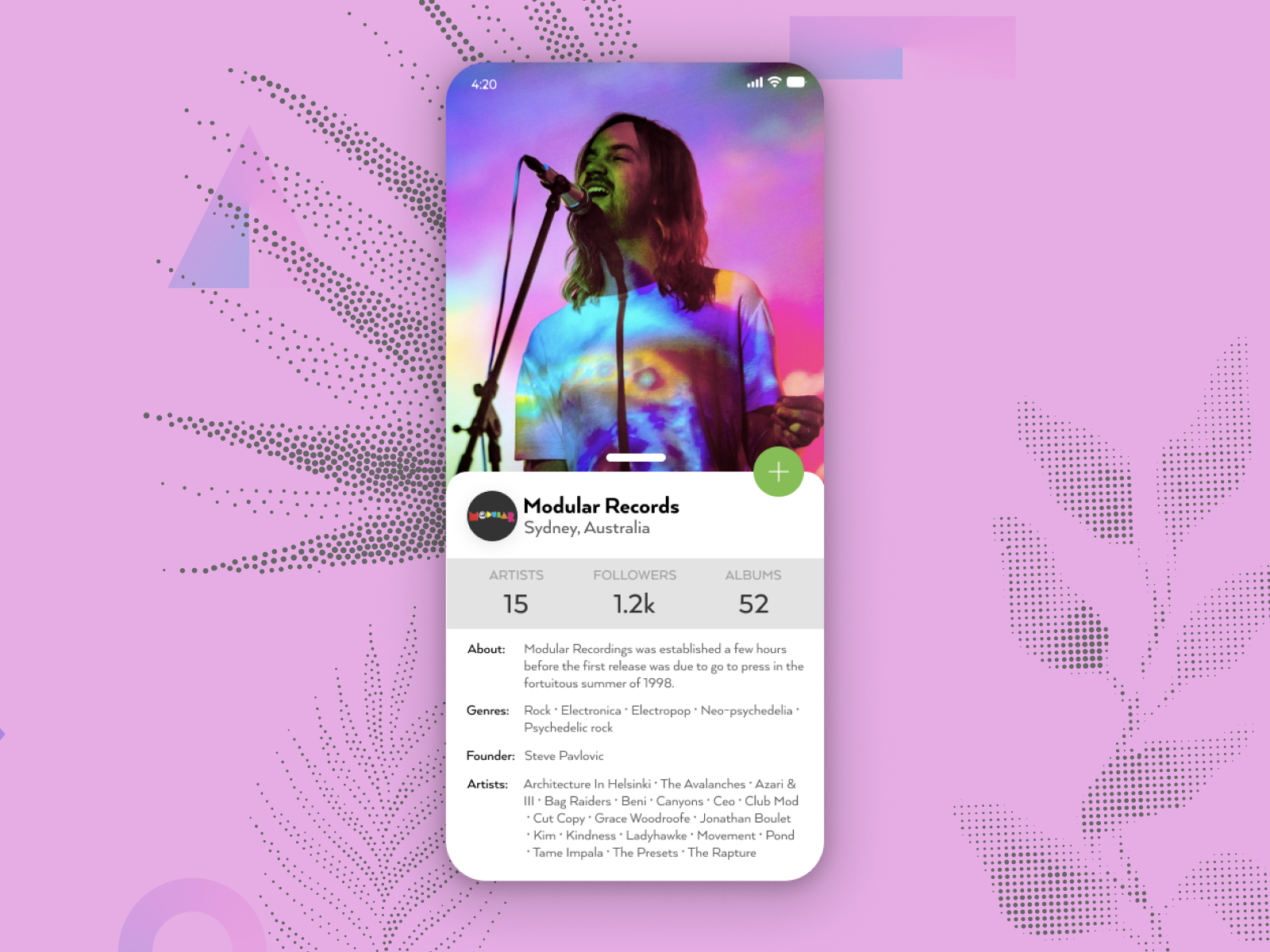 Daily UI: Day 6 Profile by Amir Beck on Dribbble