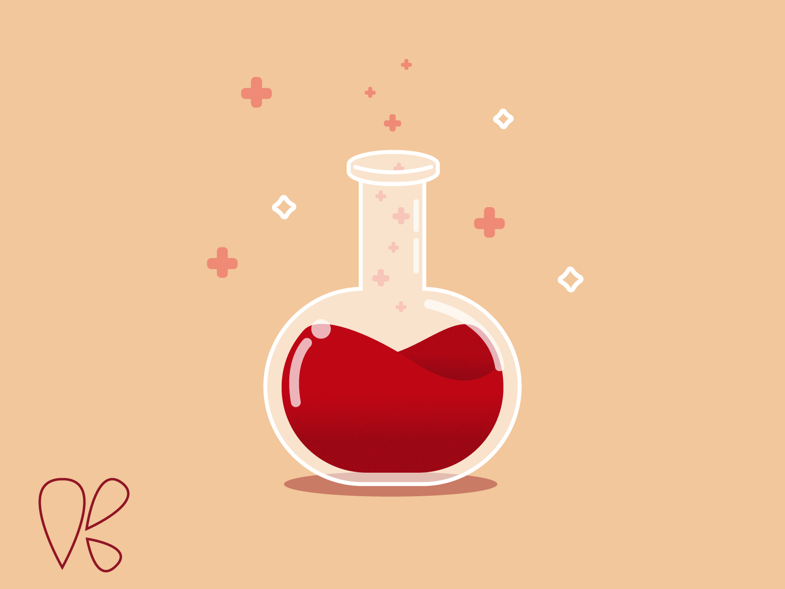 HP potion by Kristina Petrova on Dribbble