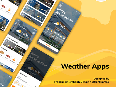 Browse thousands of Weather Apps images for design inspiration | Dribbble