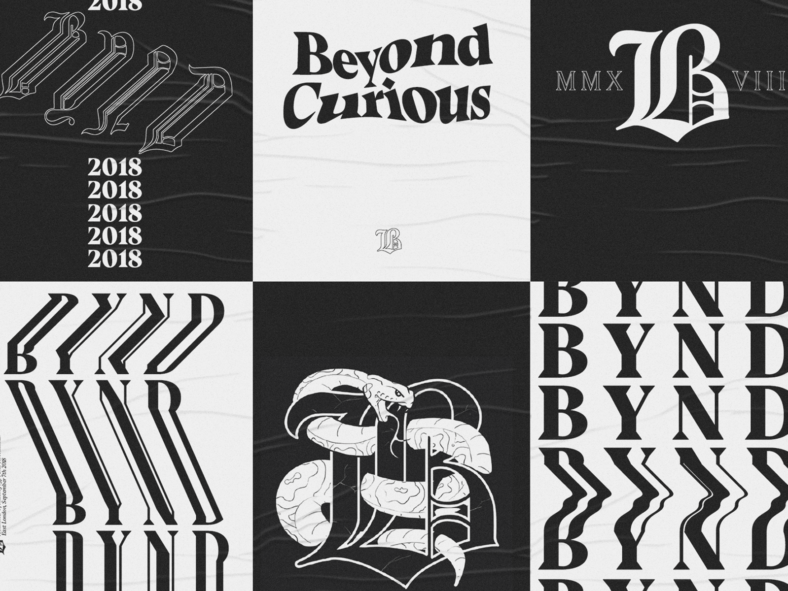 Beyond Curious | Posters by Jordan Sheldrick Devine on Dribbble