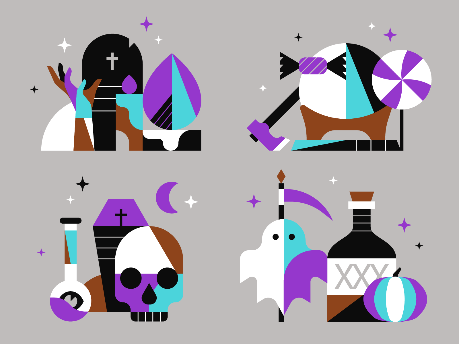 Halloween by Tristan Kromopawiro on Dribbble