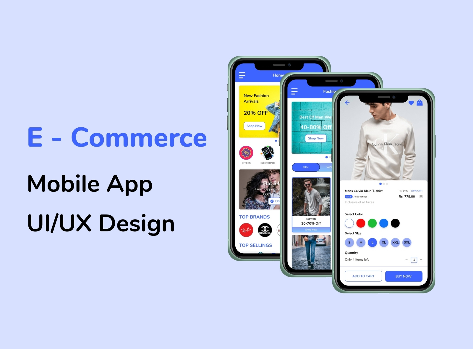 E - Commerce App UI by raj chavada on Dribbble