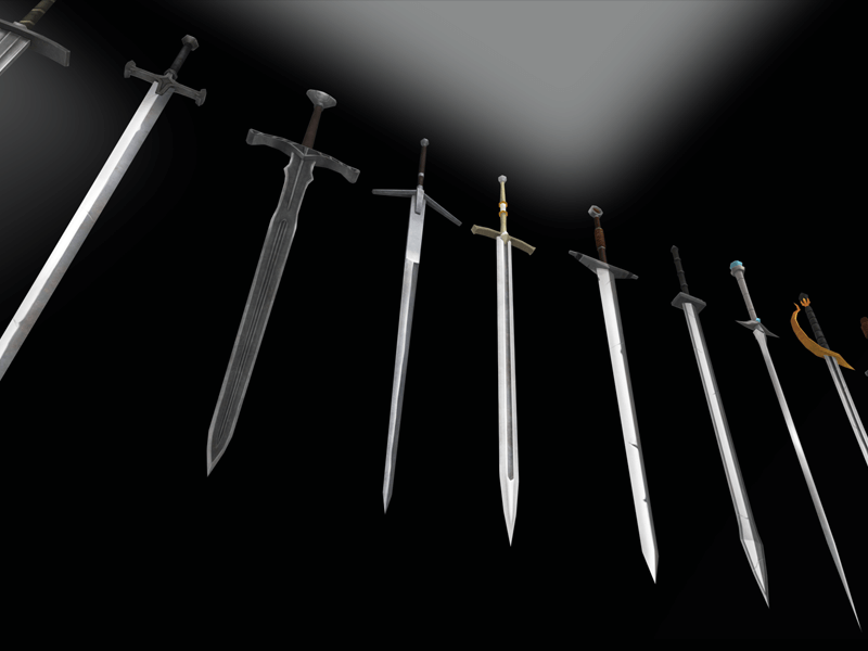 3d Models Prop Sword By Layer Lab On Dribbble