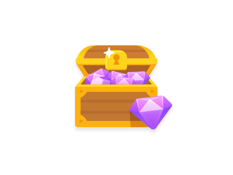 GUI Kit Yellow Kids Icon Gem 02 by Layer Lab on Dribbble