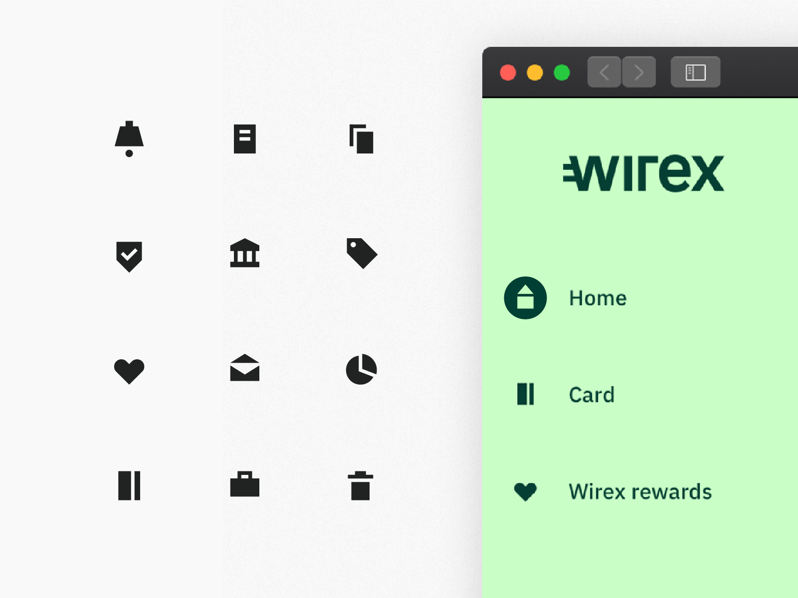 Wirex Icons by Nata Nova for Wirex Design on Dribbble