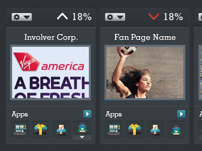 Fan Pages by Ben Fogarty on Dribbble