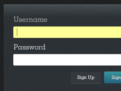 Login by Ben Fogarty on Dribbble