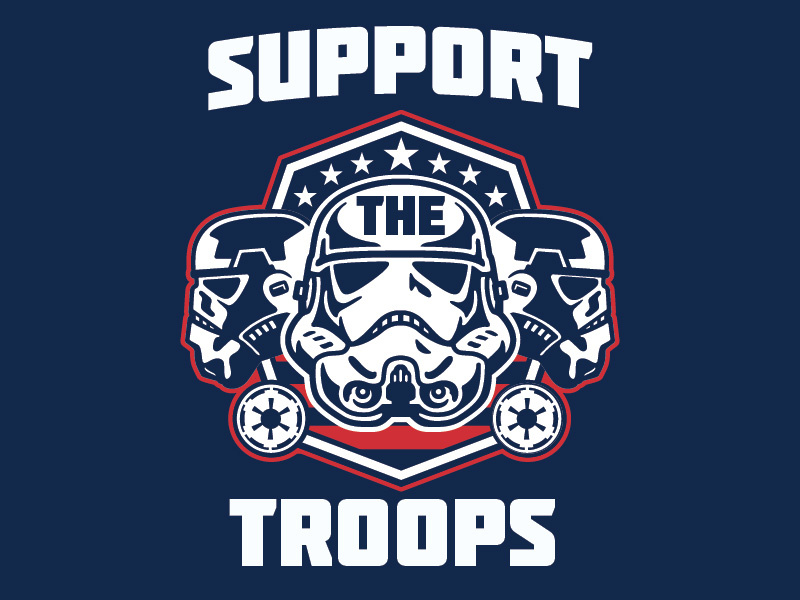 Support The Troops by District North: Media & Design Studio on Dribbble