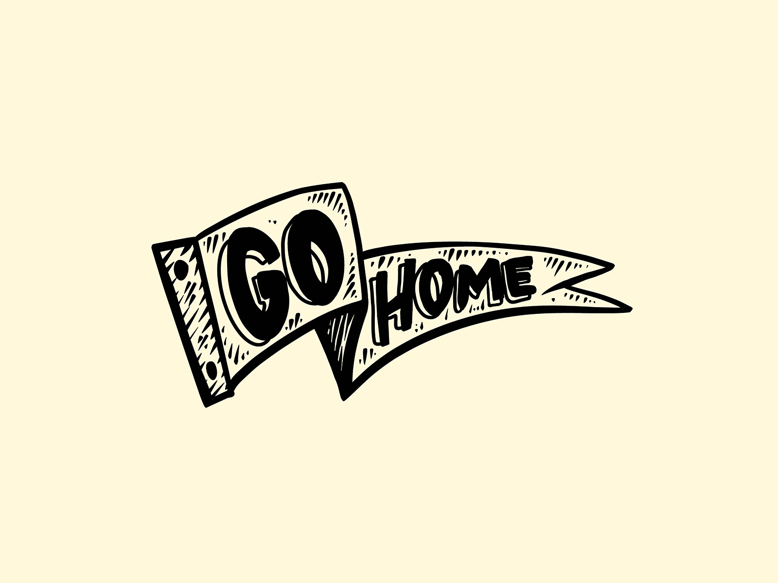 Go Home by Evan Weinstein on Dribbble