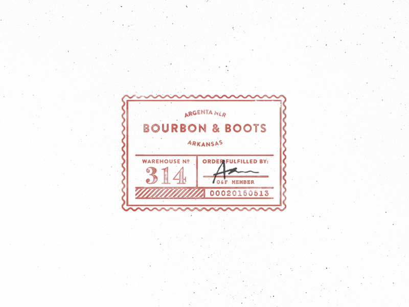 O&F Stamp by Aaron Stearns on Dribbble