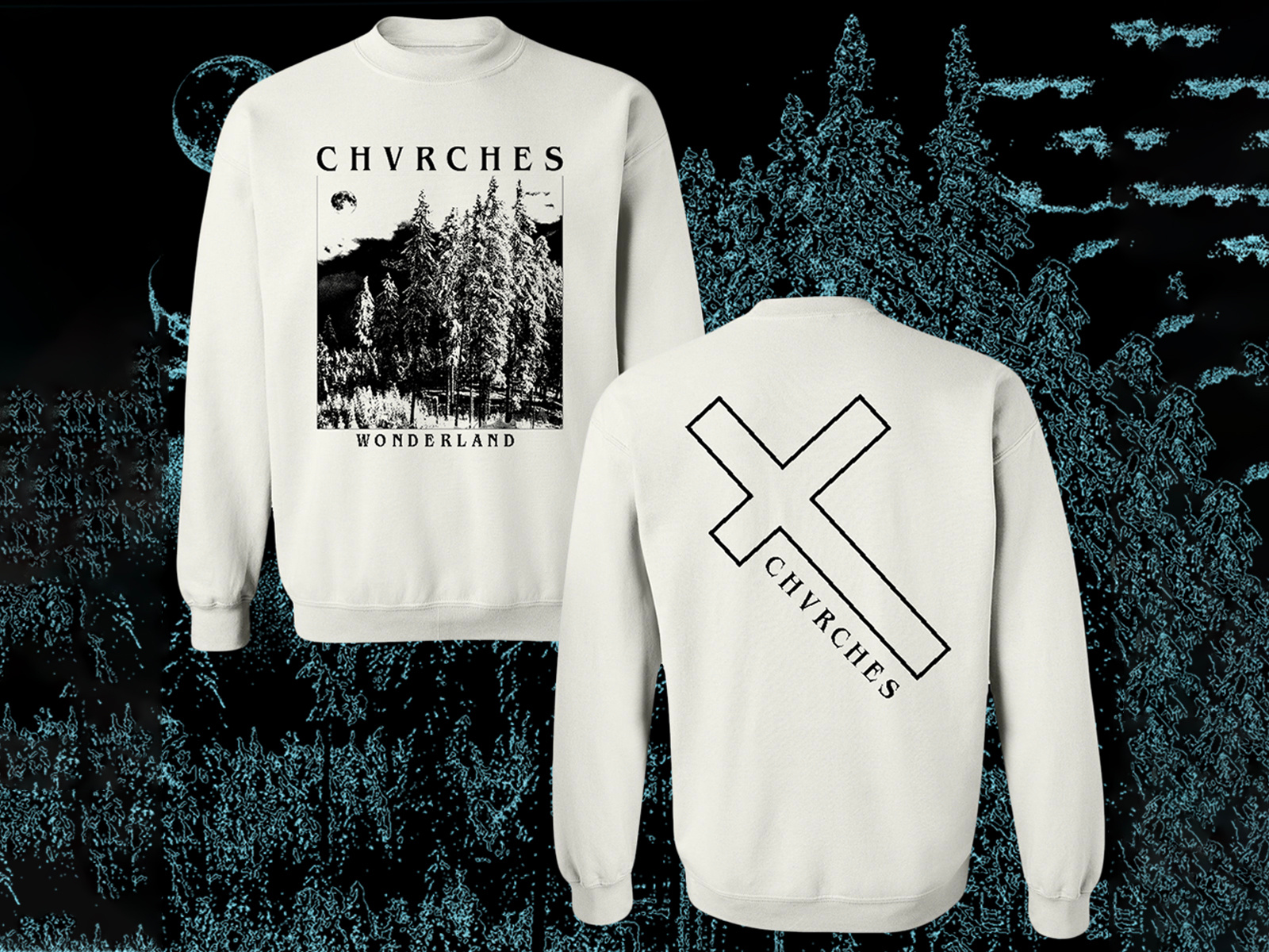 Chvrches Logo Black And White