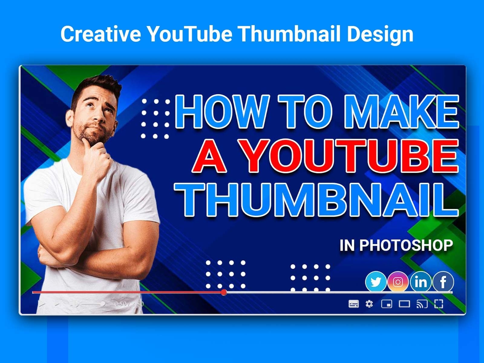 Creative YouTube Thumbnail Design by MD. SHAHA ALAM on Dribbble