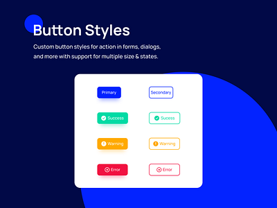 Button styles exploration by Rizfirsy on Dribbble