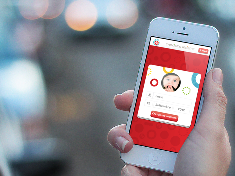 Children App Login by Tommaso Nervegna on Dribbble