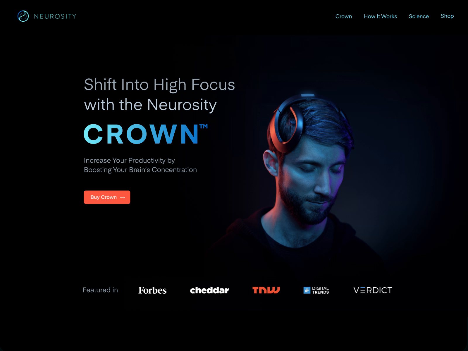 Neurosity Website by Altalogy on Dribbble