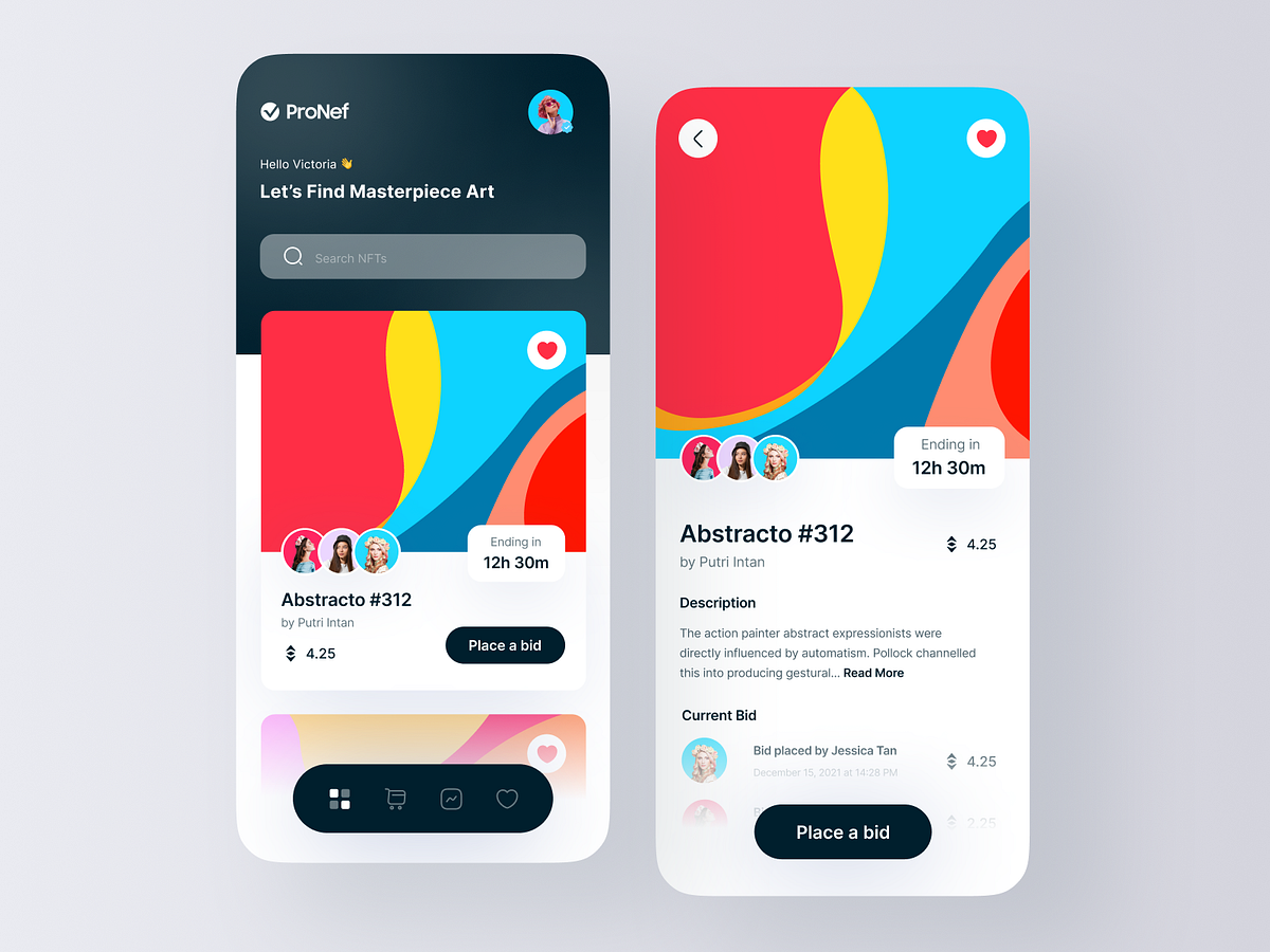 A nft market place mobile application with react native A nft market place mobile application with react native