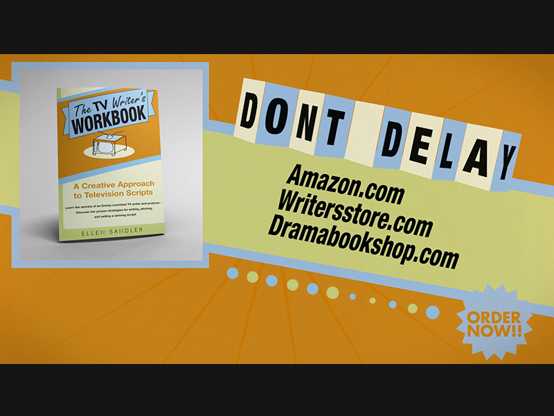 The TV Writer's Workbook by Ryan Roehl on Dribbble