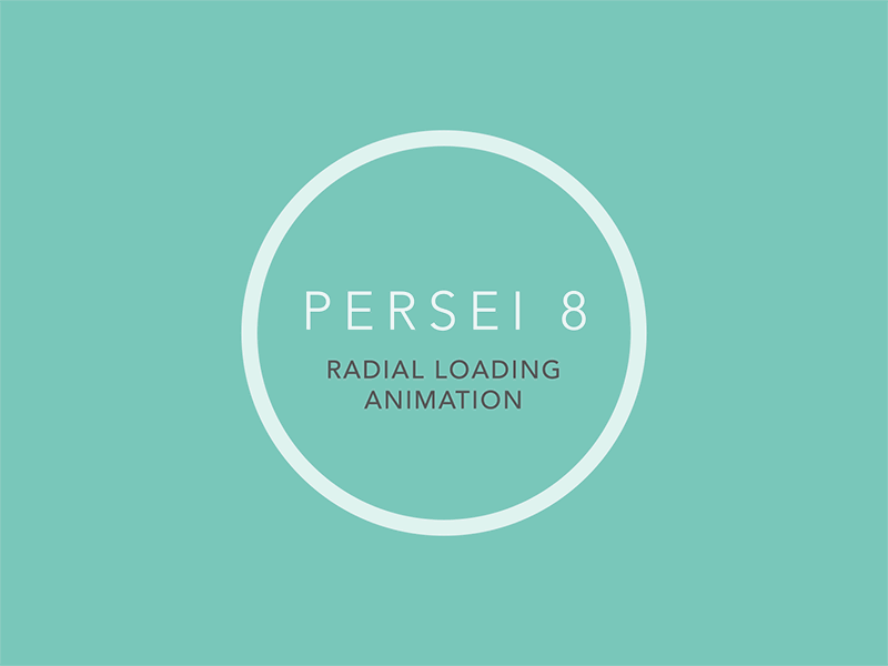 Persei 8 Radial Loading Animation by Jerome Villagracia on Dribbble